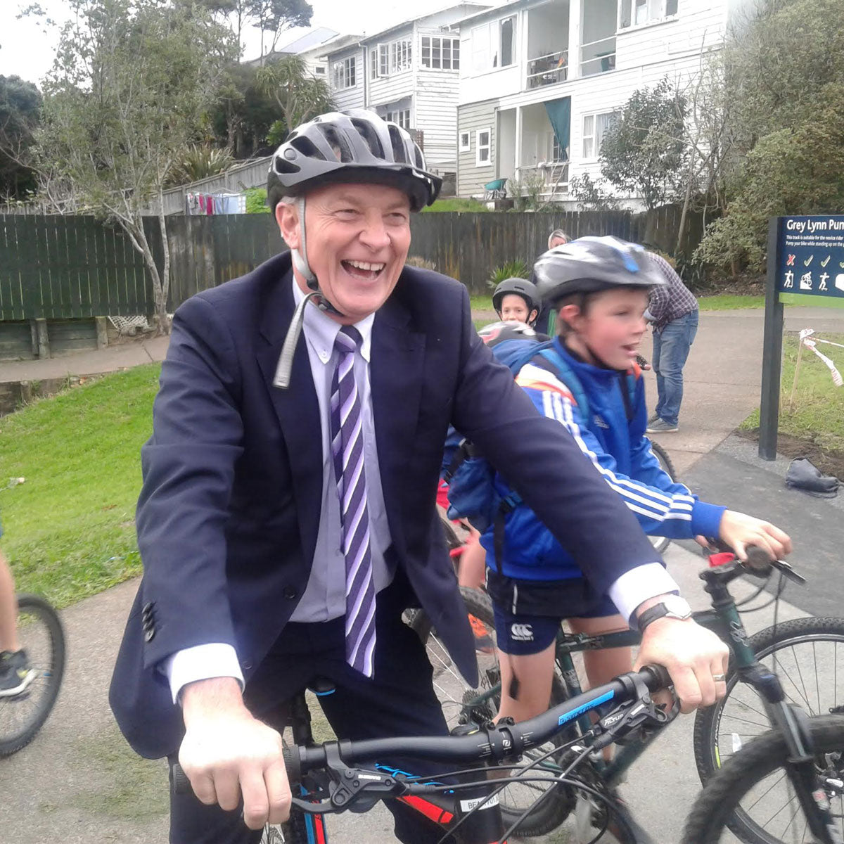 Emptying street bins, chemical spraying and Grey Lynn Pump Track ...